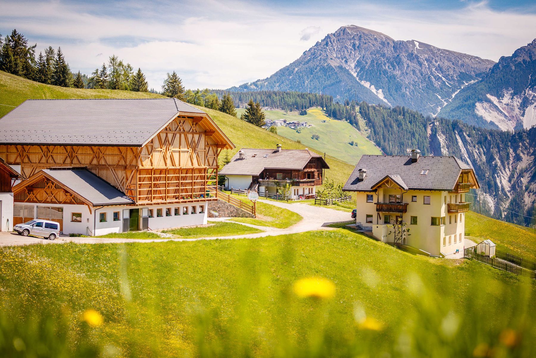 Gscnara - Farm holidays in San Martino in Badia, Dolomites